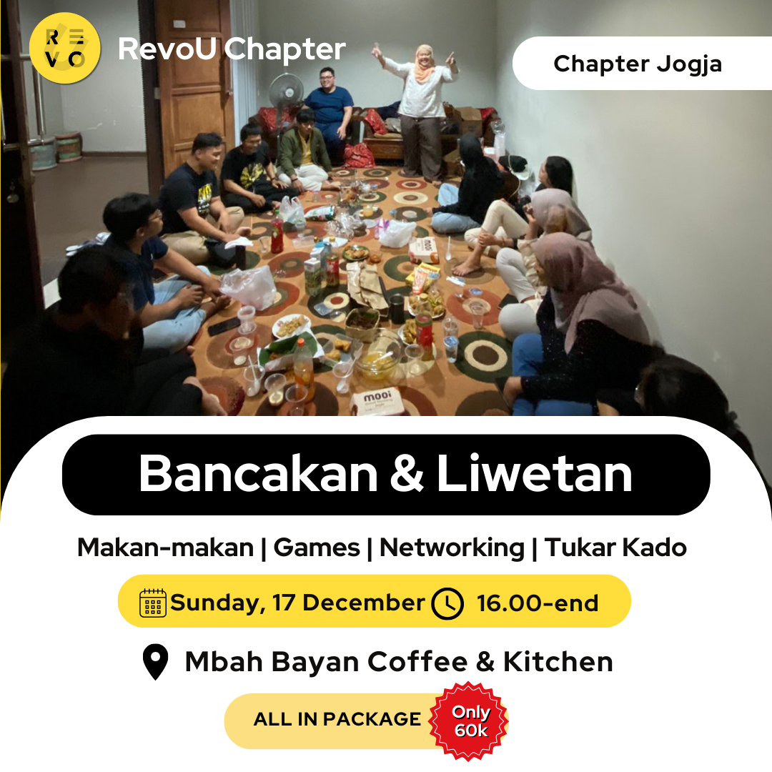 YOG-YEAR END PARTY: Bancakan & Liwetan | RevoU